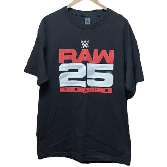 WWE | Shirts | Wwe Wwf Monday Night Raw 25 Year Anniversary Wrestling ...